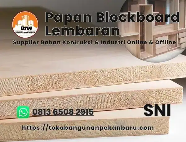 Jual Papan Blockboard Pekanbaru Harga Terbaik – August 2025