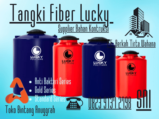 Jual Tangki Fiber Lucky Pekanbaru – April 2026