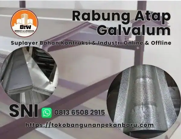 Jual Rabung Atap Galvalum Pekanbaru – July 2025
