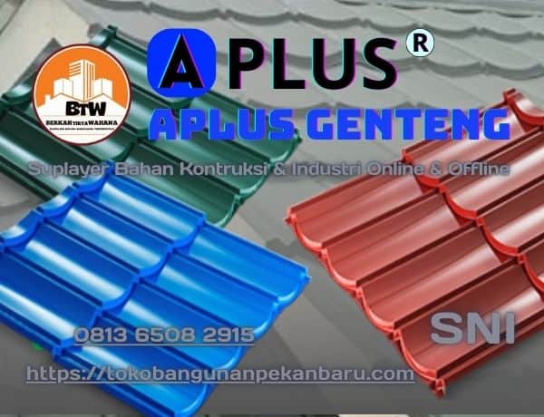 Jual Atap Genteng Metal Aplus Pekanbaru – March 2026