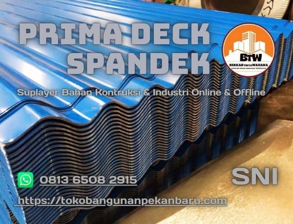 Jual Atap Spandek Prima Deck Pekanbaru – May 2026