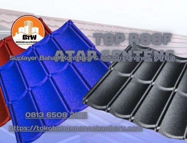 Jual Atap Genteng Metal Top Pekanbaru – March 2026