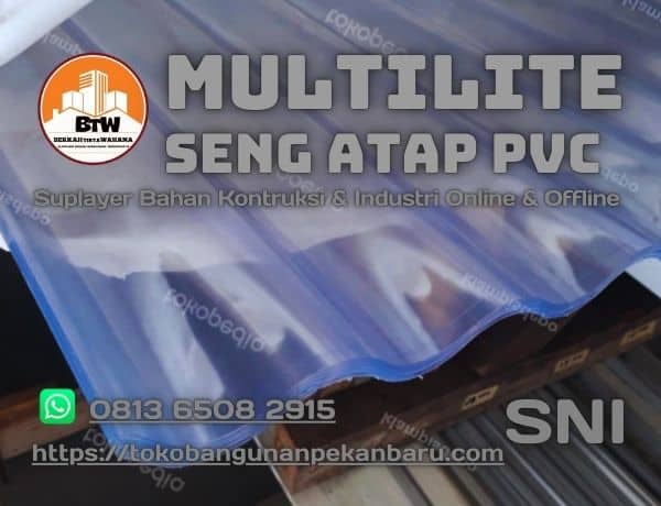 Jual Atap Seng PVC Multilite Pekanbaru – September 2025