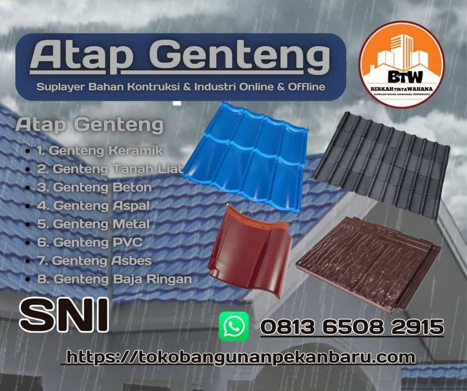 Jual Atap Genteng Murah Pekanbaru – Murah – April 2026